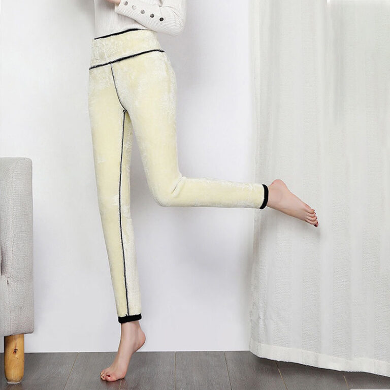 Lamba High Wool Waist Elasticity Leggings | ShapeMiNow